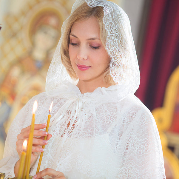 Veils | Church Mantillas, Wedding & Infinity Veils – Battesimo